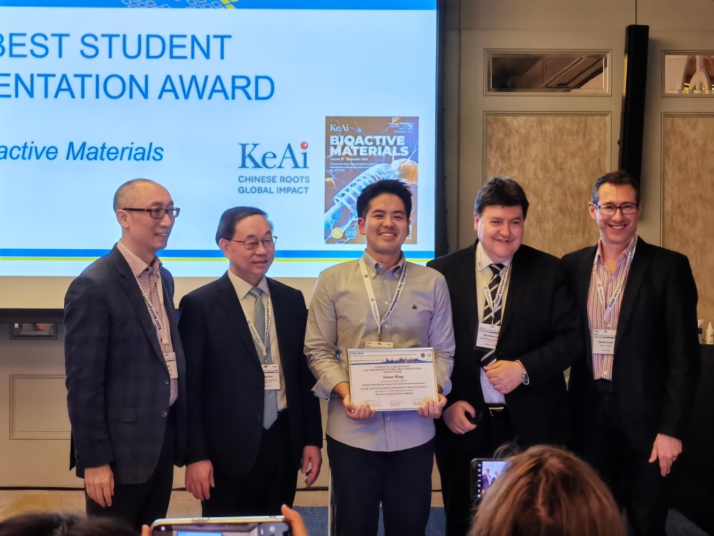 Yuwen Won Best Oral Presentation Award at 8th CESB! Congratulations ...